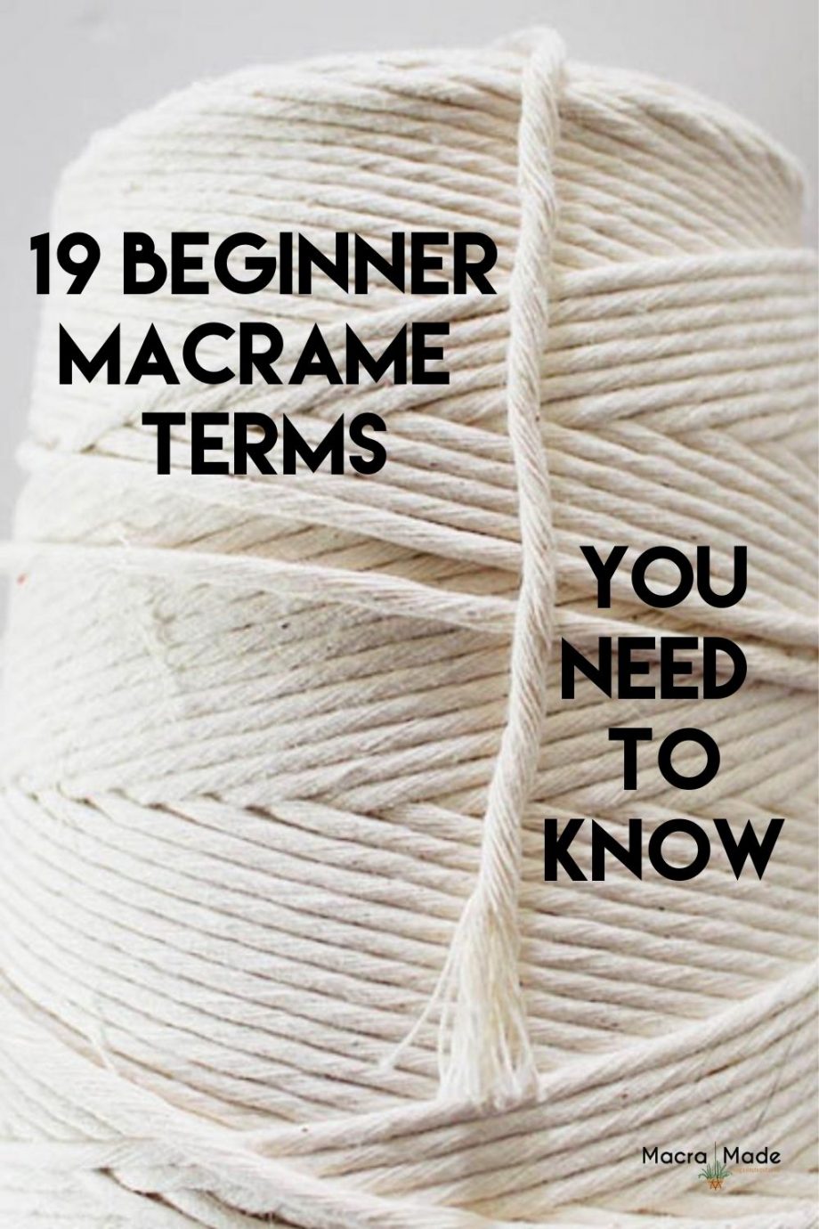 19+ Macrame Terms for Beginners You Need to Know - Macra-Made