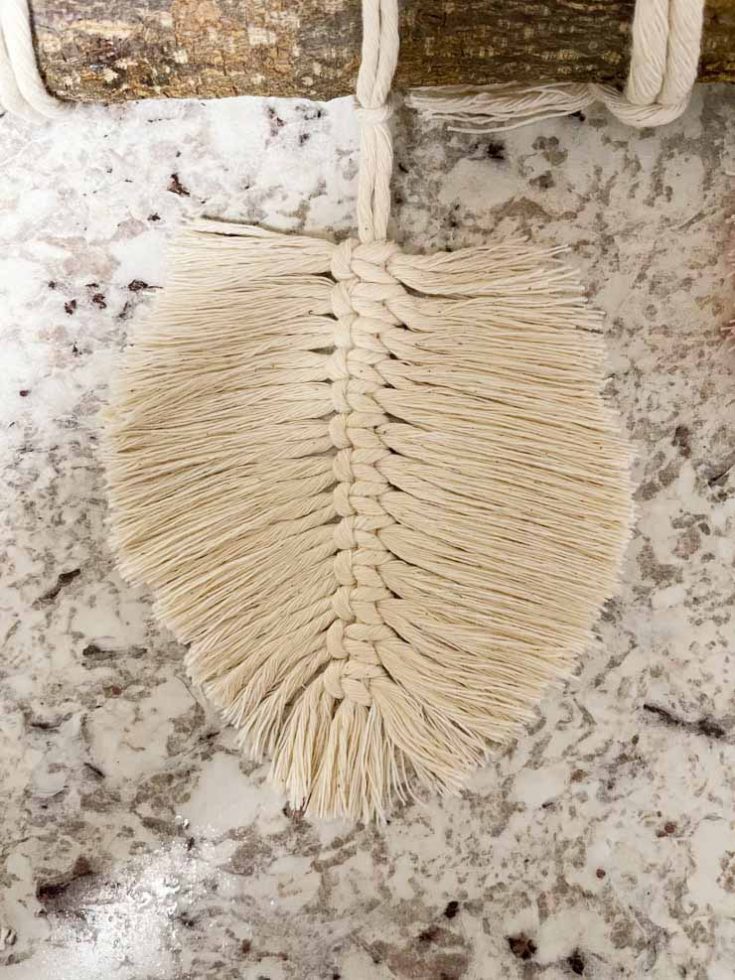How to Straighten Macrame Fringe and Keep it That Way - Macra-Made