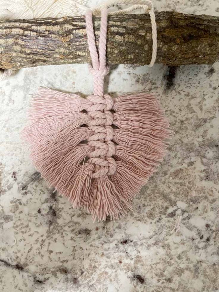 How to Straighten Macrame Fringe and Keep it That Way - Macra-Made