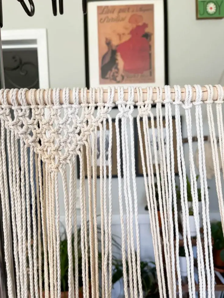 Easy Macrame Door Curtain DIY with Boho Style - Macra-Made