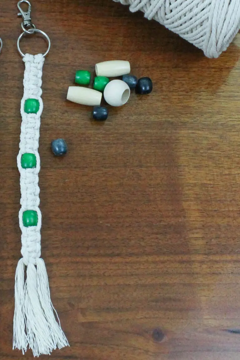 5 Easy Macrame Keychains in 5 Minutes - Macra-Made